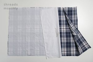 How To Make Pillowcase with Flap & French Seams: NO Raw Edge